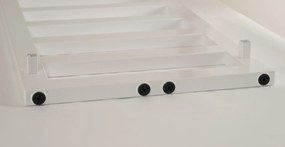 Hopa Perth koupelnový radiátor 500 x 1200 mm středové připojení černá RADPER501231SP