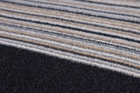 Associated Weavers, Protiskluzový běhoun na míru Carnaby 97, šíře 80 cm, šedá, chodba / předsíň