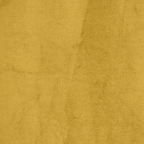 Hořčicový zatemňovací závěs na pásce SIBEL 140x270 cm