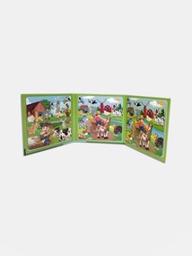 Sinsay - Magnetické puzzle s motivem farmy 40 kusů - vícebarevná