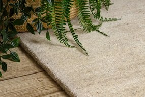 Koberec BERBER LOOM světle béžový / pískový