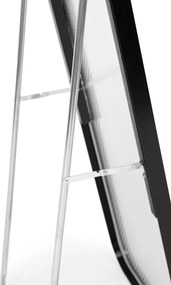 Volně stojící zrcadlo DUO 159 cm černé
