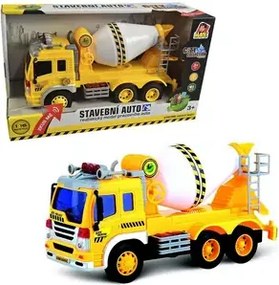 MaDe 12580 - Auto stavební na baterie, míchačka