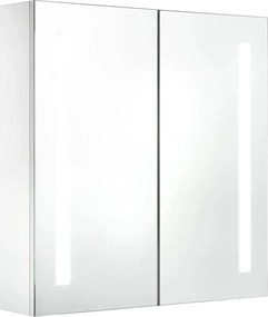 LED koupelnová skříňka se zrcadlem 60 x 14 x 62 cm 285125