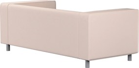 Potah na pohovku IKEA  Klippan 2-místná barva růžová látka pletený vzor