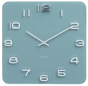 Nástěnné hodiny Vintage 35 cm modré Karlsson