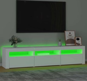 vidaXL TV skříňka s LED osvětlením 180x35x40 cm [3152754] Barva: Betonová šedá