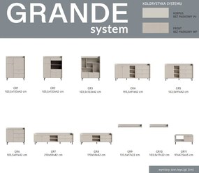 Meblar Komoda Grande GR2