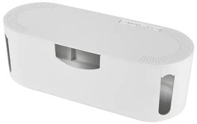 Diall Organizér na kabely/úložný box - D-line, bílý, 32,5cmx12,5cmx11,5cm