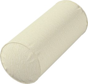 Potah na válec IKEA Ektorp barva krémová látka lesklé, pletený vzor