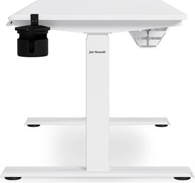 Elektrický stůl s nastavitelnou výškou ergonomický bílý,1200x600 mm: ARIA