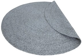 Tribeca Design Kusový kruhový koberec Nebbio Grey Rozměry: 200x200 cm