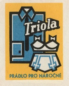 Plechová cedule Triola Velikost: A5 (20 x 15 cm)