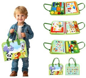 2Kids Toys Senzorická busy kniha Safari
