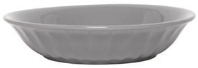 IB LAURSEN Hluboký talíř Mynte French Grey 21 cm, šedá barva, keramika