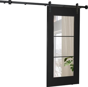 Posuvné dveře POLI 80 loft černý