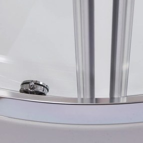 Čtvrtkruhový sprchový kout s dvoudílnými posuvnými dveřmi LLR2 1900 mm 776-798 410 Grape S Brillant LLR2/800 555-8000000-00-11
