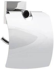 EBS Urban Square Držák toaletního papíru s krytem, chrom S_US25LCR