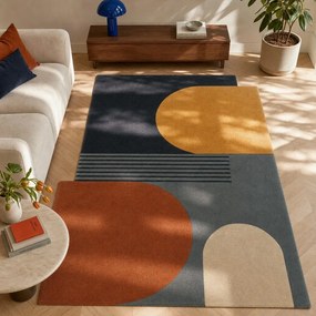 Ručně tkaný vlněný koberec 200x290 cm Lozenge – Flair Rugs