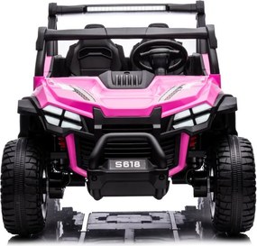 LEAN CARS Elektrické autíčko S618 růžové 4x4
