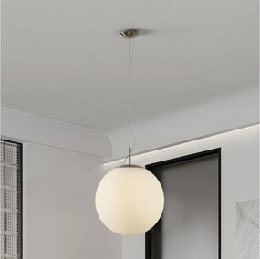 Eglo 63271 - Lustr na lanku PIEDALE 1xE27/60W/230V pr. 43 cm matný chrom