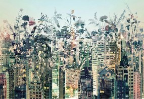Komar Papírová fototapeta Urban Jungle, 368 x 254 cm