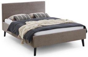 MEISE MÖBEL Čalouněná postel AVOLA 140x200cm taupe 2156-10-3000