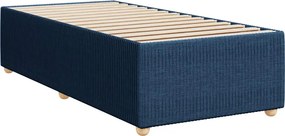 Rám postele bez matrací modrá 100x200 cm textil 3284920