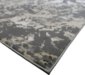 BE Koberec Esprit 3606 GREY - šedý obdélníkový Rozměr: 200x290 cm