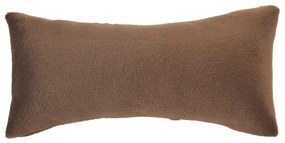 Hnědý chlupatý polštář Velvet na náramky - 13*7 cm