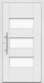 Splendoor Hliníkové vchodové dveře Moderno M500/P, bílé, 110 L