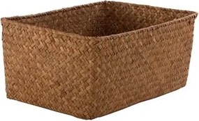 Compactor KITO Úložný košík - ručně pletený 30 x 20 x 13 cm karamelový