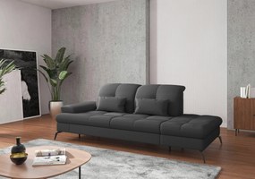 XXXLutz LENOŠKA, textil, tmavě šedá Sit & More - Online Only sedačky - 000144009691