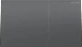 Geberit - Ovládání splachování, easy to clean, kartáčovaný černý chrom
