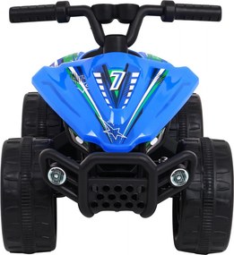 Ramiz Čtyřkolka Little Monster na baterie pro nejmenší modrá + pohon 25W