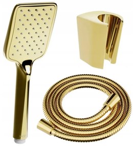 Mexen příslušenství - 1-bodový ruční sprchový set R-62, zlatá, 785626052-50