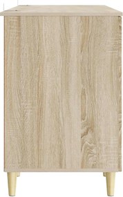 Stůl Dub sonoma 142,5 x 50 x 75 cm Kompozitní dřevo 3414614