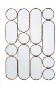 BIZZOTTO Zrcadlo HANIMA zlaté 79,5x120 cm 0242840