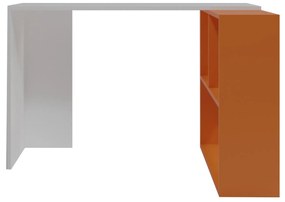 PC stolek Cander (bílá + oranžová). 1088239