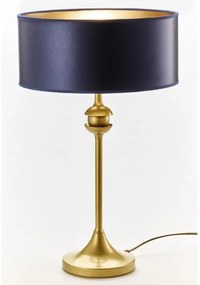 Jupiter 2116 - Stolní lampa KASZMIR 1xE27/15W/230V modrá/zlatá
