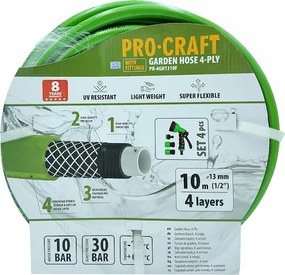 Výrobce: Procraft Procraft Zelená zahradní hadicí Procraft PR-4GH1310F | PR-4GH1310F