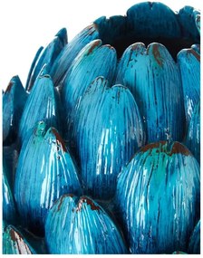 Modrá váza Premier Housewares Artichoke