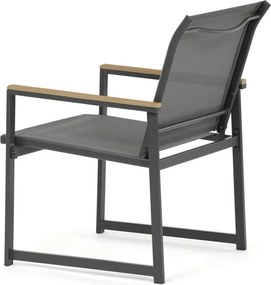 Zahradní sestava AZS-S1212 GREY, síťovina, šedá (108 x 68) cm