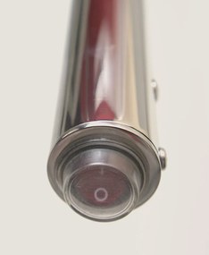 Sapho Sapho, PASADOR elektrický sušák ručníků, kulatý, 150x1500 mm, 30 W, černý mat, ER175BV