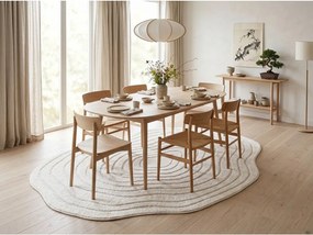 Krémový koberec 160x230 cm Pebble – ESTE