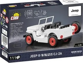 COBI 24518 Jeep Willys CJ-2A / 111 kostek / 1:35 / od 6 let