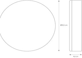 Lucide 28112/30/31- LED Stmívatelné svítidlo CERES 30W/230V IP44 bílá