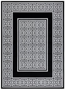 Hans Home | Kusový koberec Gloss 6776 85 greek black/ivory - 120x170