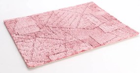 ITC, Metrážový koberec Bossanova 62, na míru, šíře 4m, růžová, filc, obývací pokoj