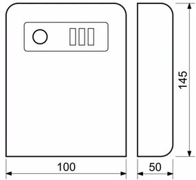 Richter Czech Bezpečnostní schránka na klíče RICHTER TS.0301